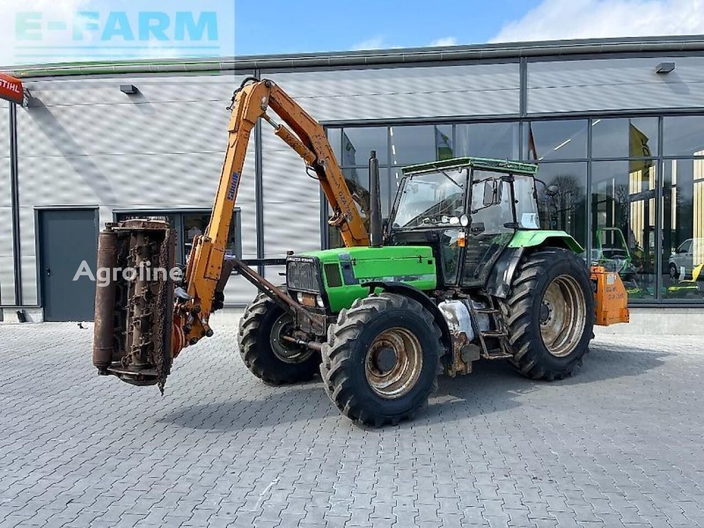 Deutz-Fahr dx 6.06 + gödde mähausleger traktor točkaš