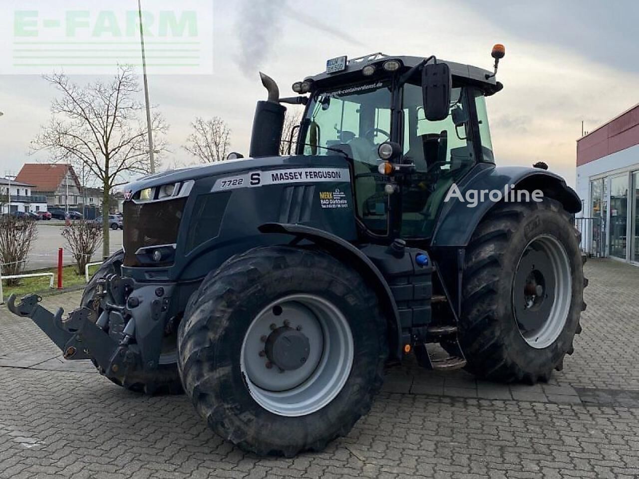 Massey Ferguson 7722 s dyna vt traktor točkaš