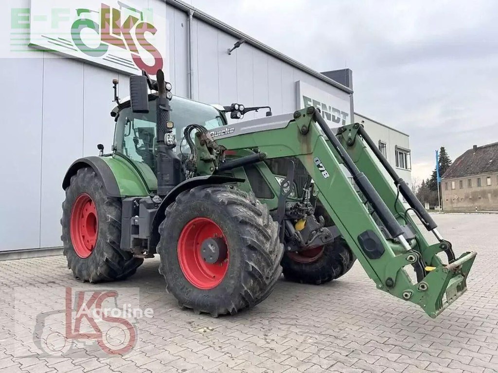 Fendt 724 s4 profi+ traktor točkaš