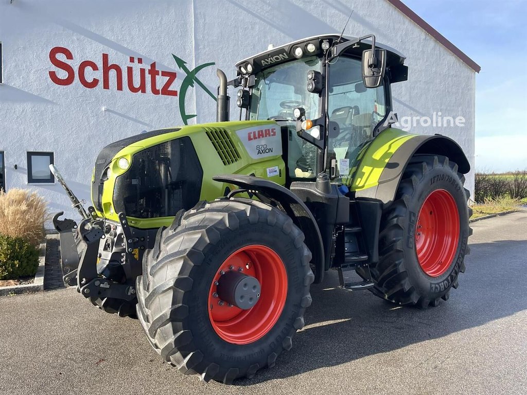 Claas Axion 870 Cmatic GPS READY Front-PTO 3651 Bh traktor točkaš
