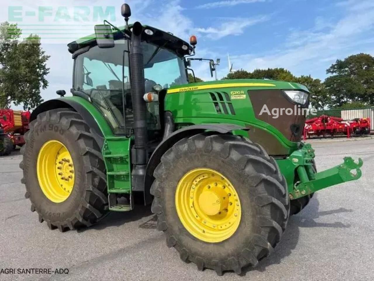 John Deere 6210 r traktor točkaš