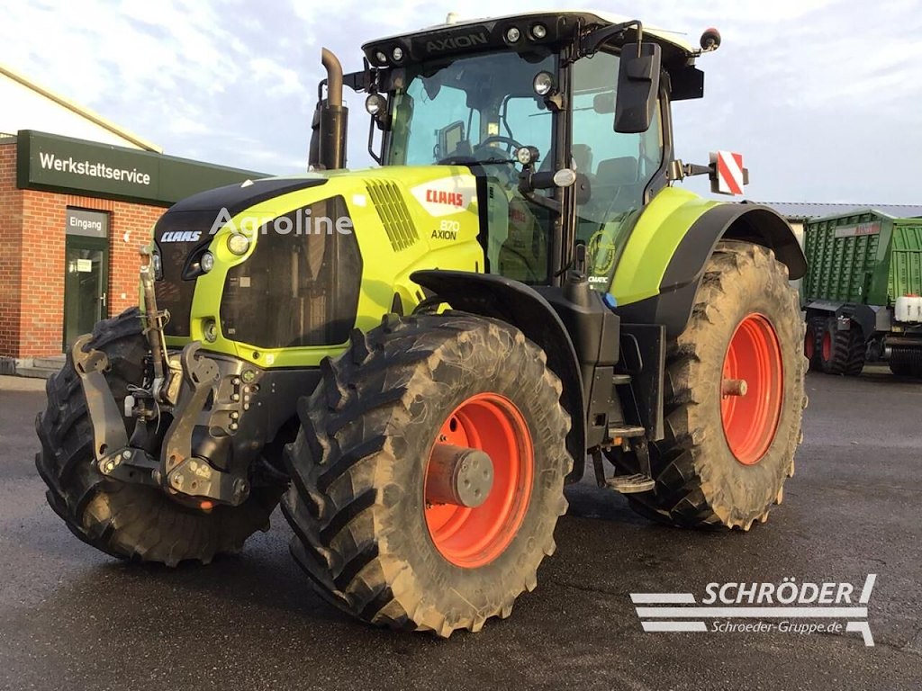 Claas AXION 870 CMATIC | RTK | S10 TERMINAL traktor točkaš