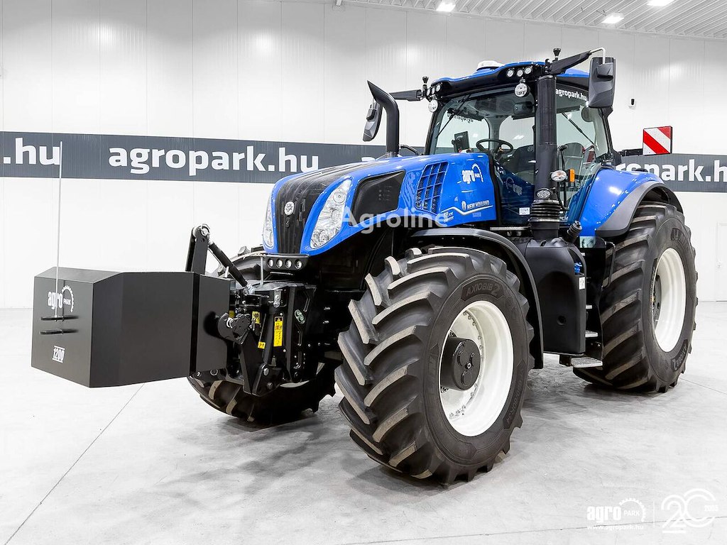 Novi New Holland T8.435 UNUSED Ultra Command 21/5 50 km/h, axle suspension, cab s traktor točkaš
