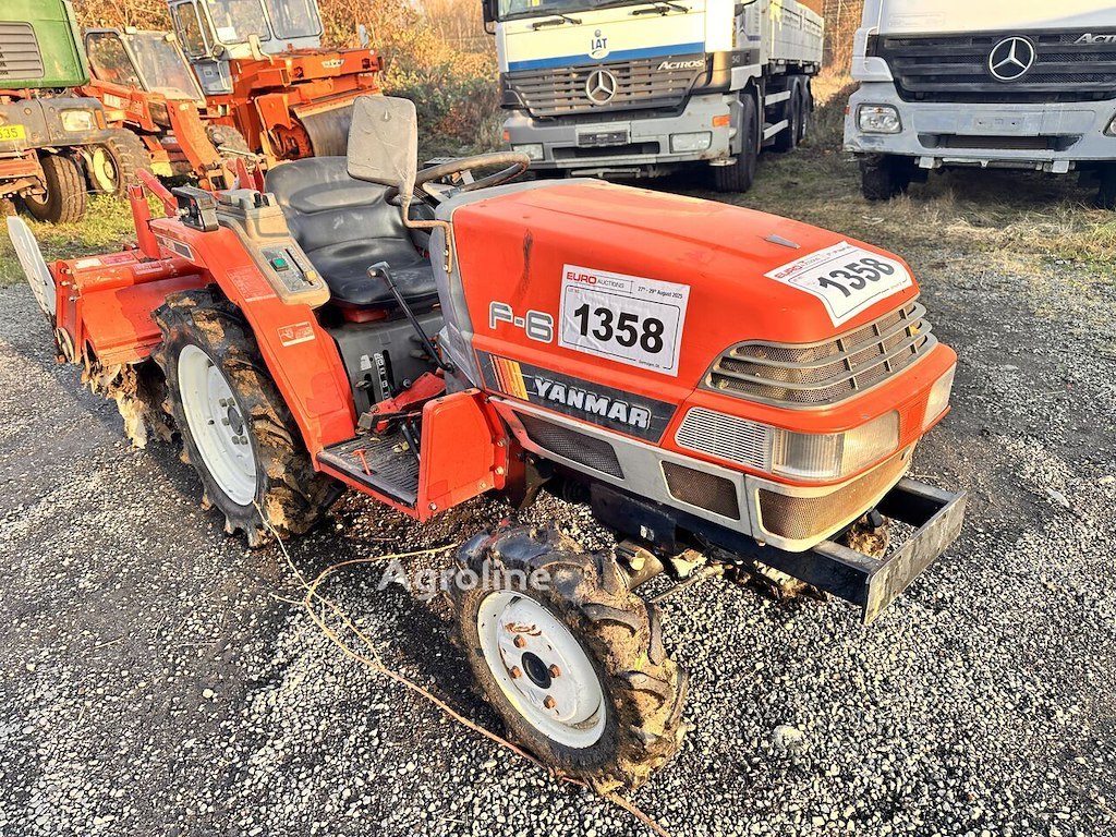 Yanmar f 6 mini traktor