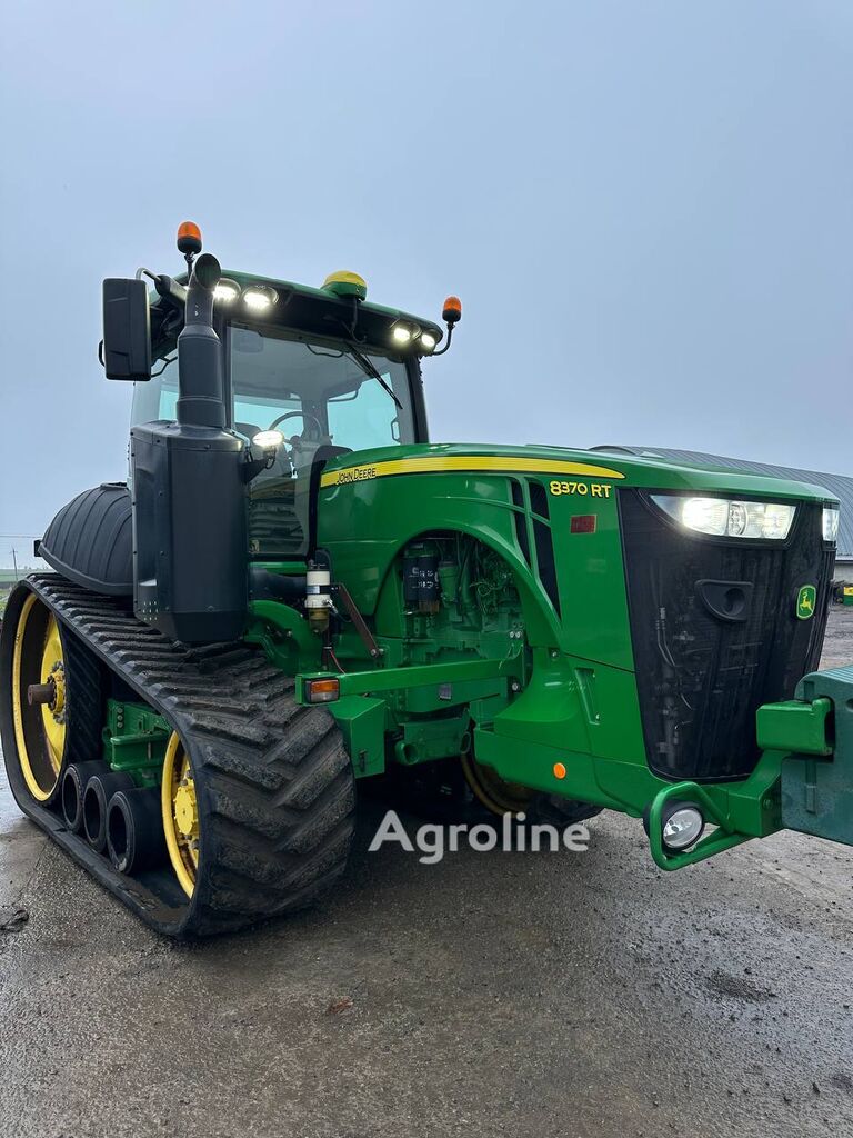 John Deere 8370 RT traktor guseničar