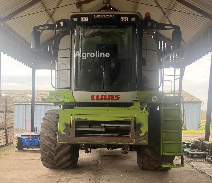 Claas Lexion 570+ (pryhnanyi z Anhlii) kombajn za žito