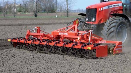 Nova Güttler front seedbed maker duplex DX610V-45+ZV – 6,00, m with spring-lo tanjirača