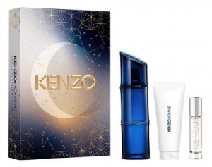 Kenzo Set Homme Intense 2021 M edt 110ml + edt 10ml + 75ml SG