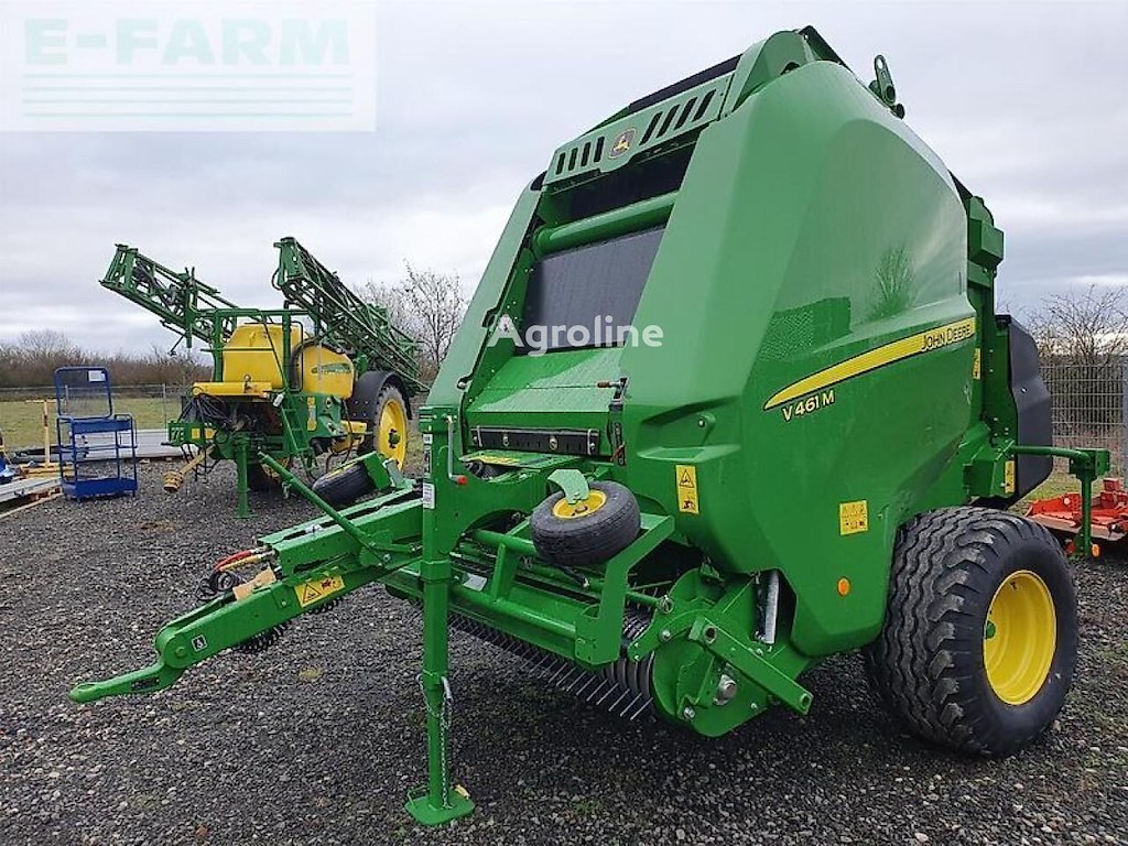 John Deere v461m demo balirka za četvrtaste bale