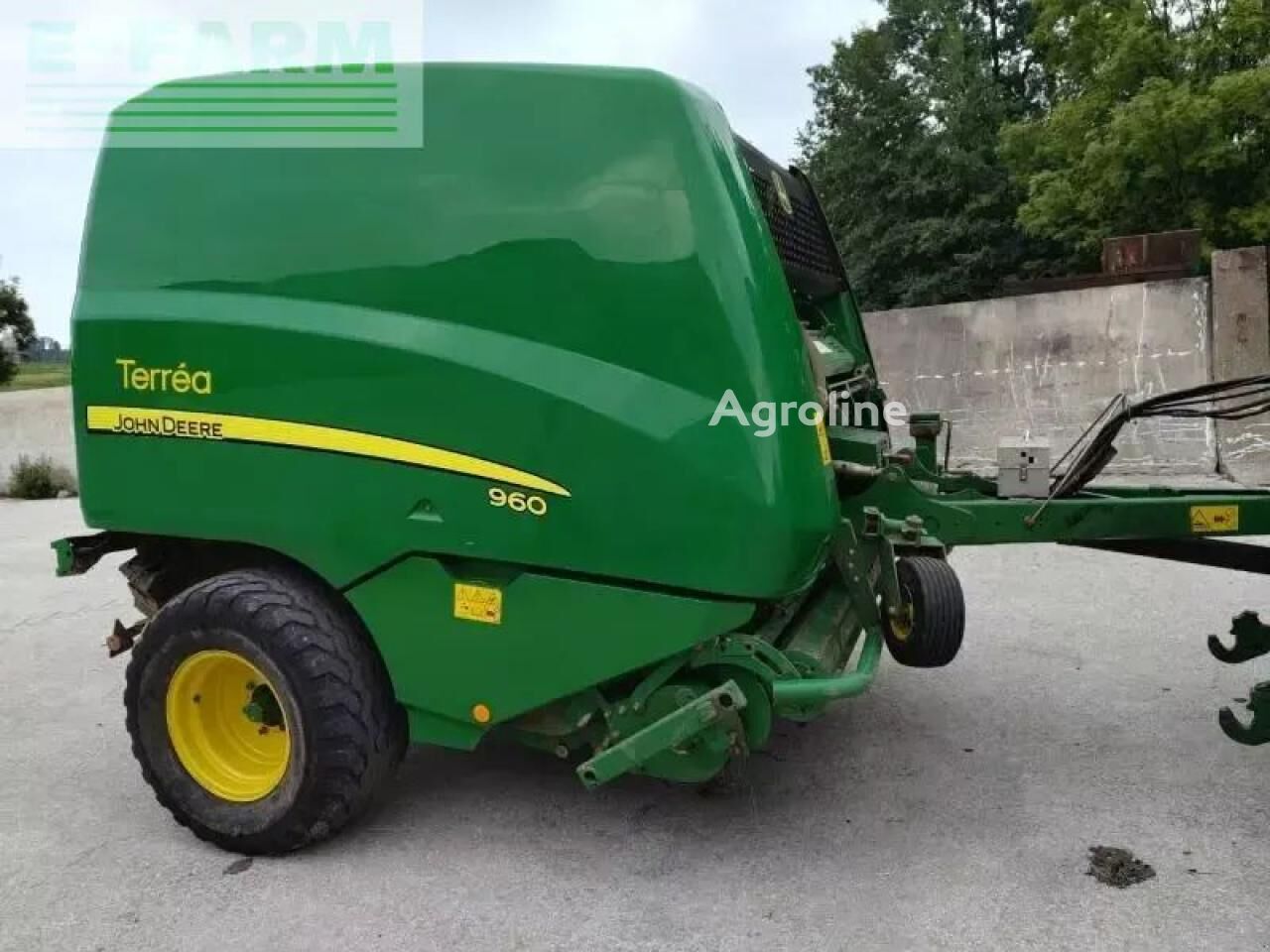 John Deere 960 hc balirka za četvrtaste bale
