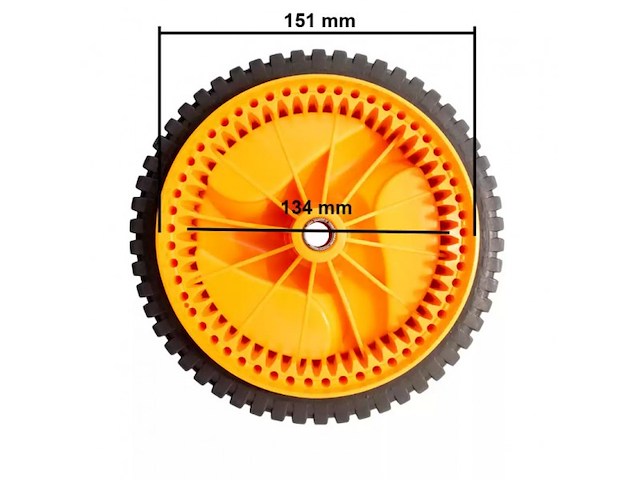 Točak kosilice Husqvarna Partner 195x13x45 mm 53 zuba