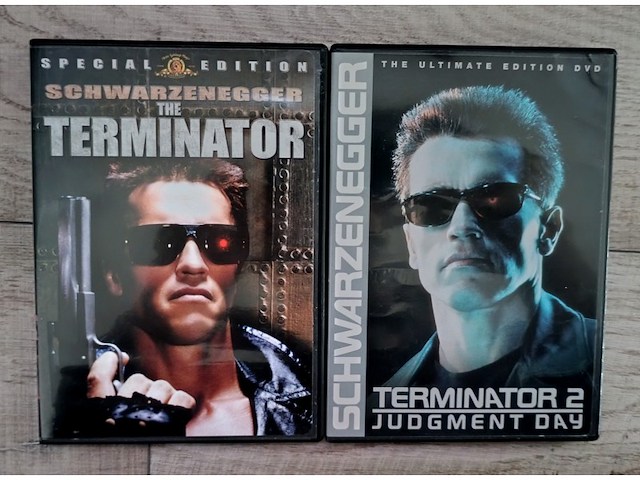 Terminator 1,2 Specijalna Izdanja DVD