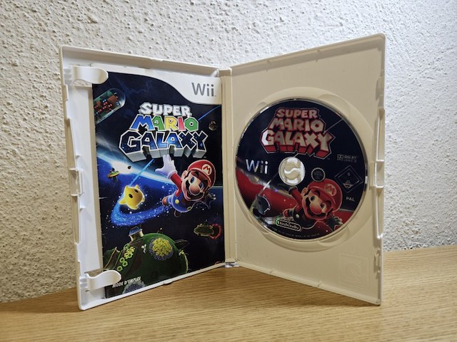 CD igrica Nintendo Wii Super Mario Galaxy PAL igra