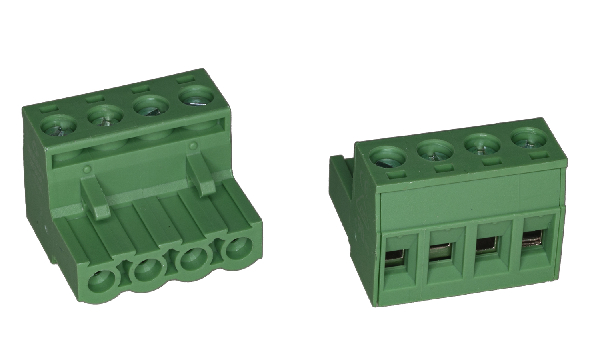 Multiconnector 320V 4-pole Green