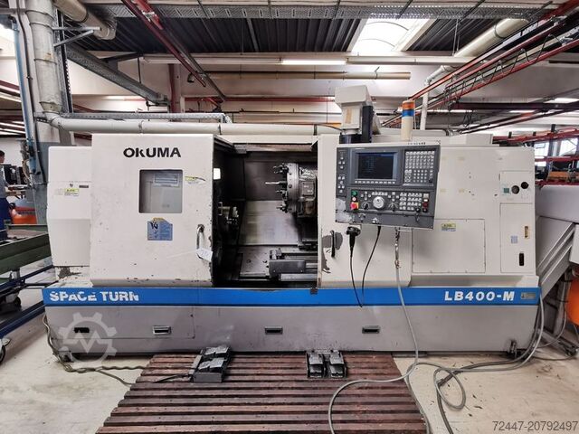 CNC strug
Okuma LB 400-M