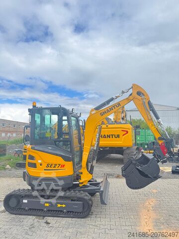 Mini bageri
SHANTUI 2,7t SE27 Yanmar Kubota JCB bobcat sany