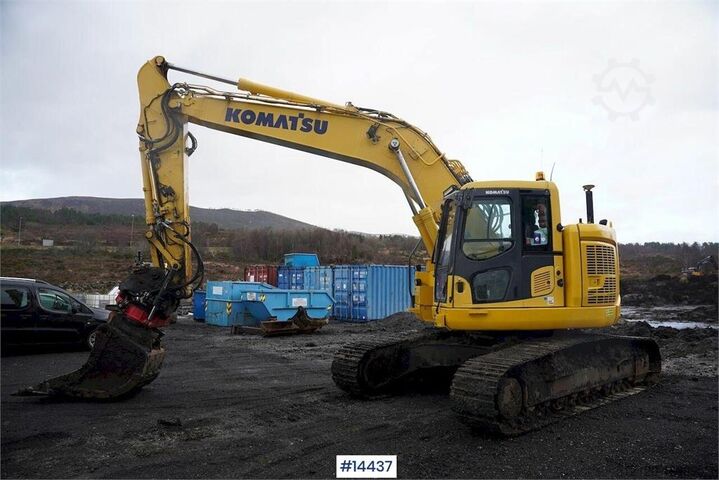 Bager za puzanje
Komatsu PC228USLC-10 crawler excavator with GPS, rototilt