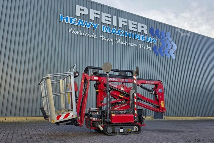 Artikulisan teleskopski bum lift
Hinowa Goldlift 14.70IIIS As-Is, Hybrid Diesel-230V, 14m