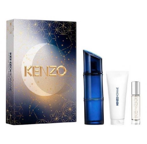 Kenzo Set Homme Intense 2021 M edt 110ml + edt 10ml + 75ml SG