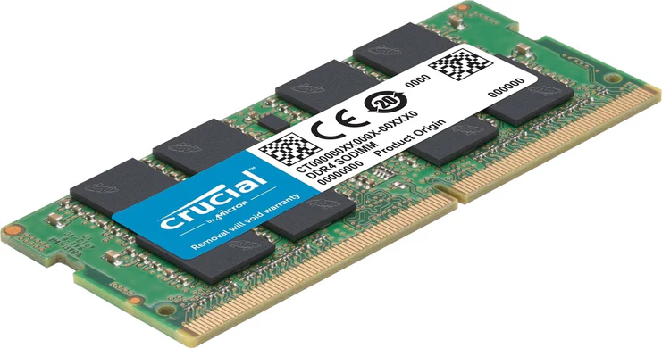 RAM SODIMM DDR4 32GB 3200MHz Crucial CT32G4SFD832A