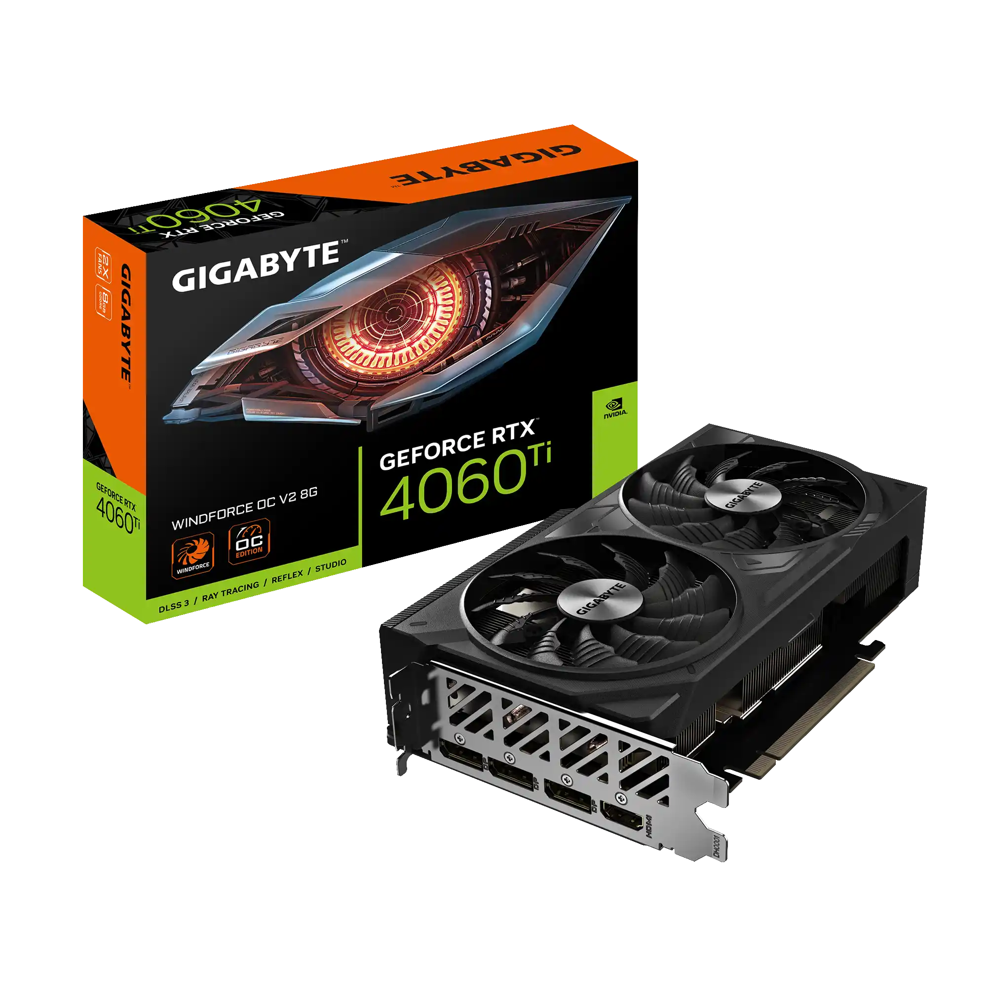 Gigabyte GeForce RTX 4060 Ti WINDFORCE OC V2 Grafička Karta