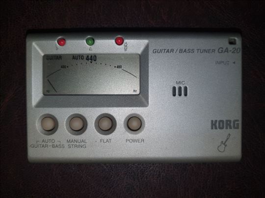 Korg GA-20 guitar/bass tuner