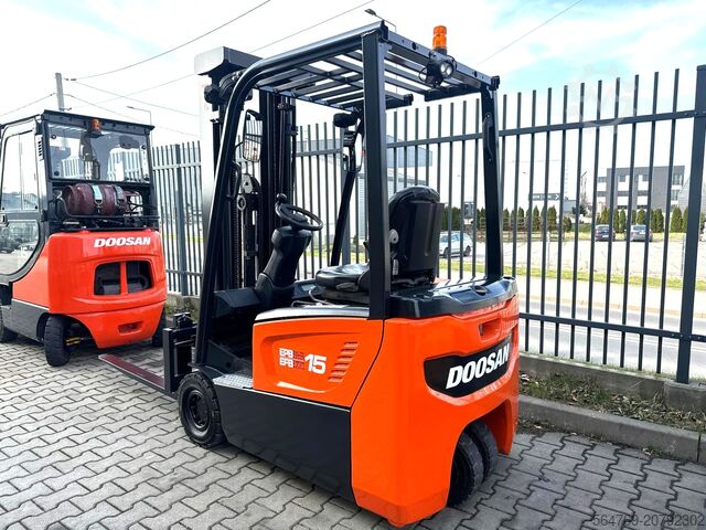 Viljuškar sa 3 točka
DOOSAN B15T-7/2021y./ Lithium battery/New price