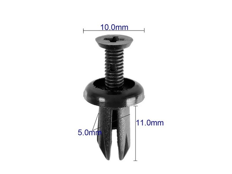 Plastične žabice 5mm - 10 kom