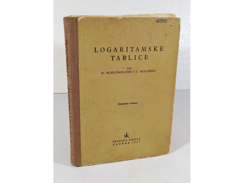 Logoritamske Tablice - O. Scholomilch, J. Majcen