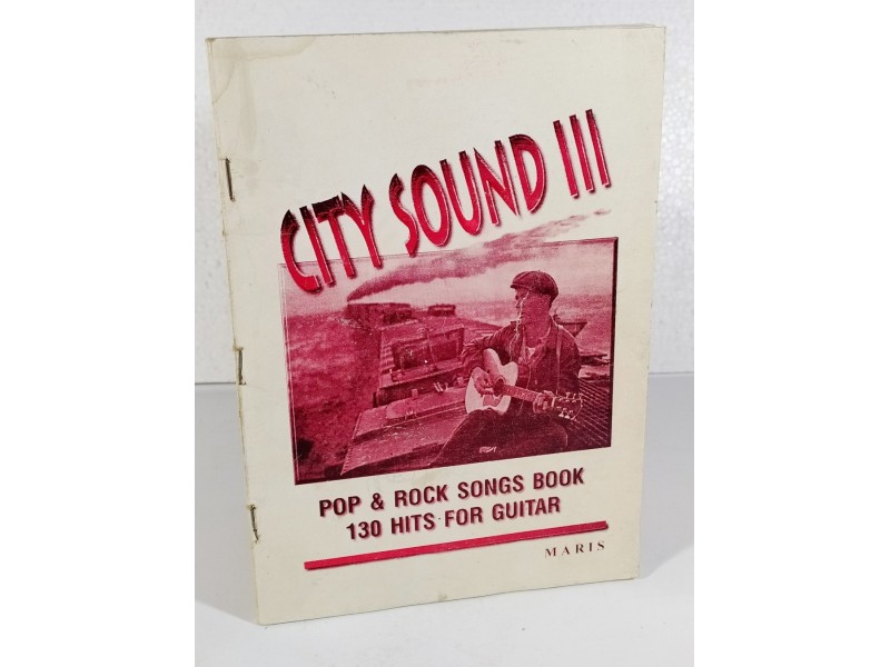 City Sound III" sa akordima za gitaru.