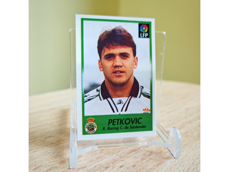 Rambo PETKOVIC Racing slicica - FUTBOL 96-97 mini
