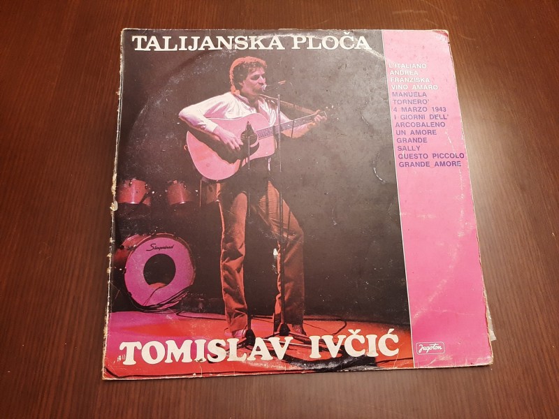 Tomislav Ivčić - Talijanska ploča