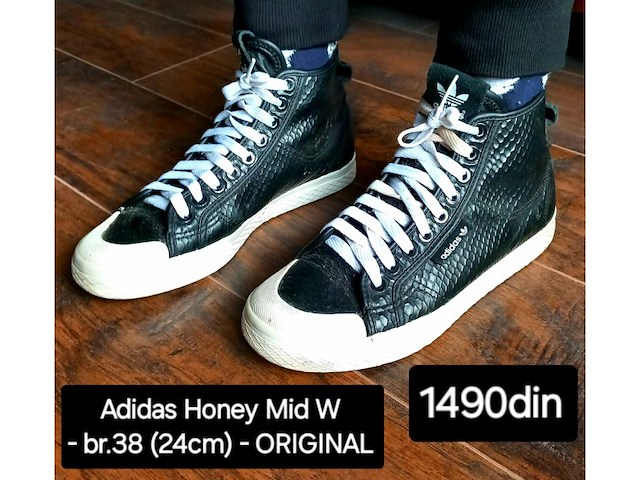 Adidas Honey Mid W patike crne br. 38 - ORIGINAL