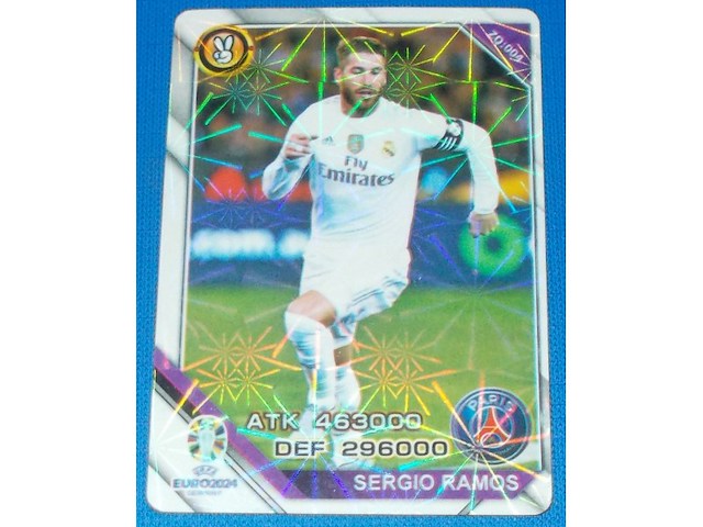 EURO  2024  kartica    SERGIO RAMOS