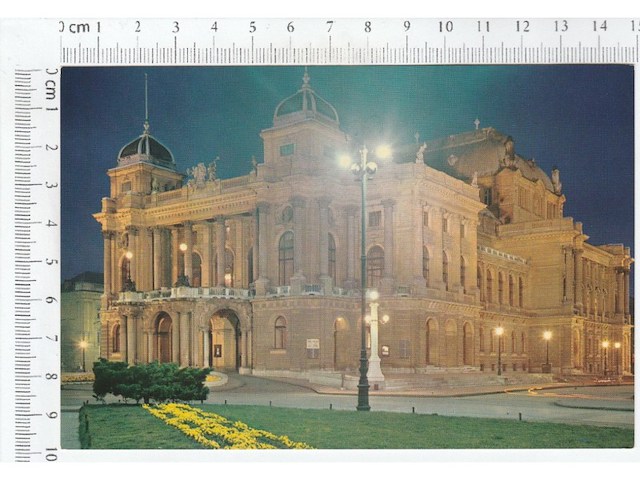 Zagreb, Hrvatsko narodno kazalište