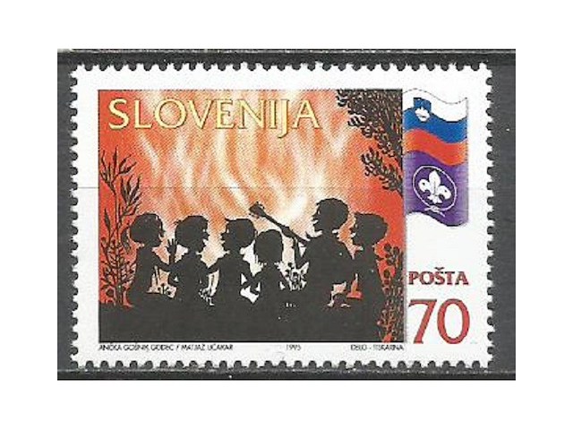 Slovenija,Izviđači 1995.,čisto