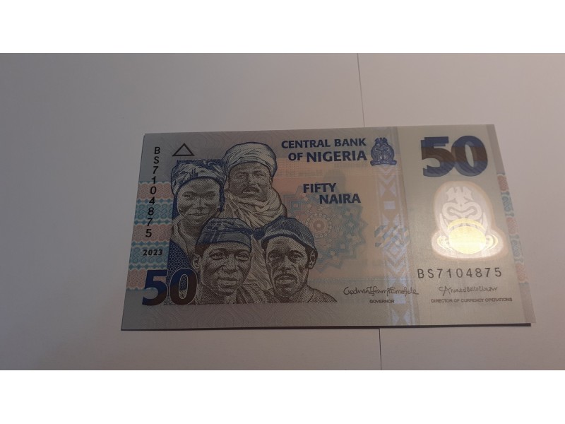 NIGERIA - 50 NAIRA - 2023 - POLIMER