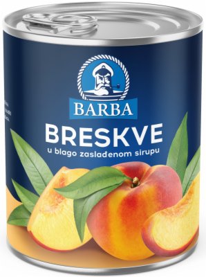 KOMPOT BRESKVA POLOVINE BARBA 820G