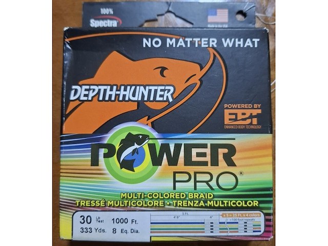 POWERPRO Depth-hunter 305m multicolor 0.28