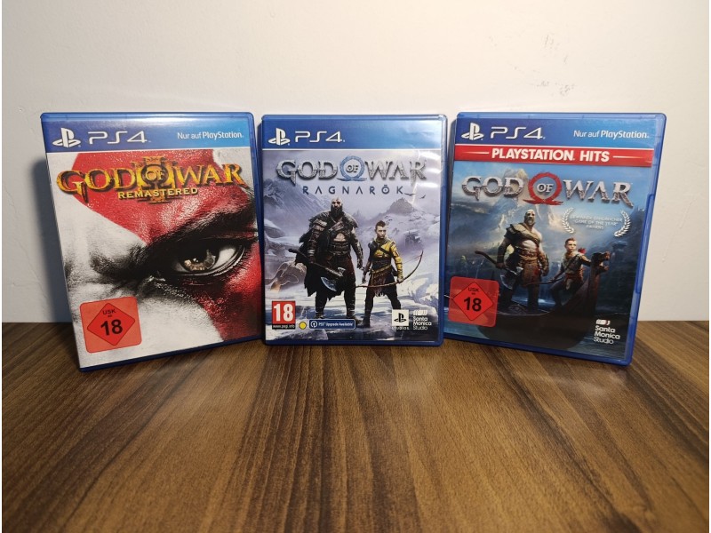 God of War Kolekcija PS4 igre Sony Playstation