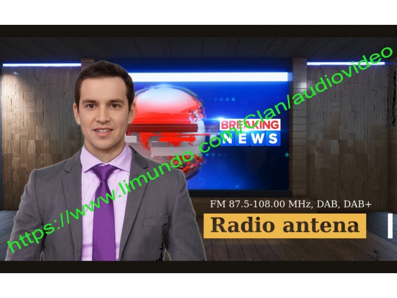 Profesionalna radio antena 19-100 cm FM, DAB, DAB+