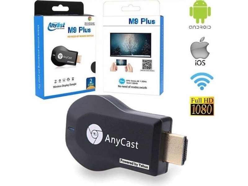 Anycast M9 plus-USB Wi-Fi HDMI prijemnik za TV