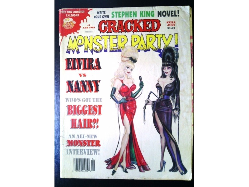 CRACKED MONSTER PARTY ELVIRA VS NANNY