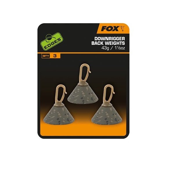 FOX EDGES DOWNRIGGER BACK WEIGHT 43GR