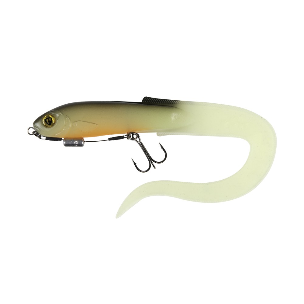 FOX RAGE SLICK EEL 21CM LOADED – HOT OLIVE