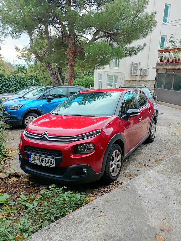 CITROEN. C3 :. 1.5. DIZEL. . 75. KW. 2019. GODISTE : REGISTROVAN MALI POTROSAC : MOGUĆA. KOMPEZACIJA :