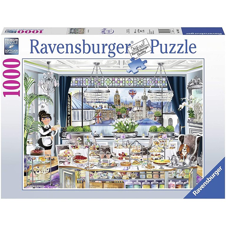 Ravensburger puzzle (slagalice) 1000pcs- London Tea Party RA13985