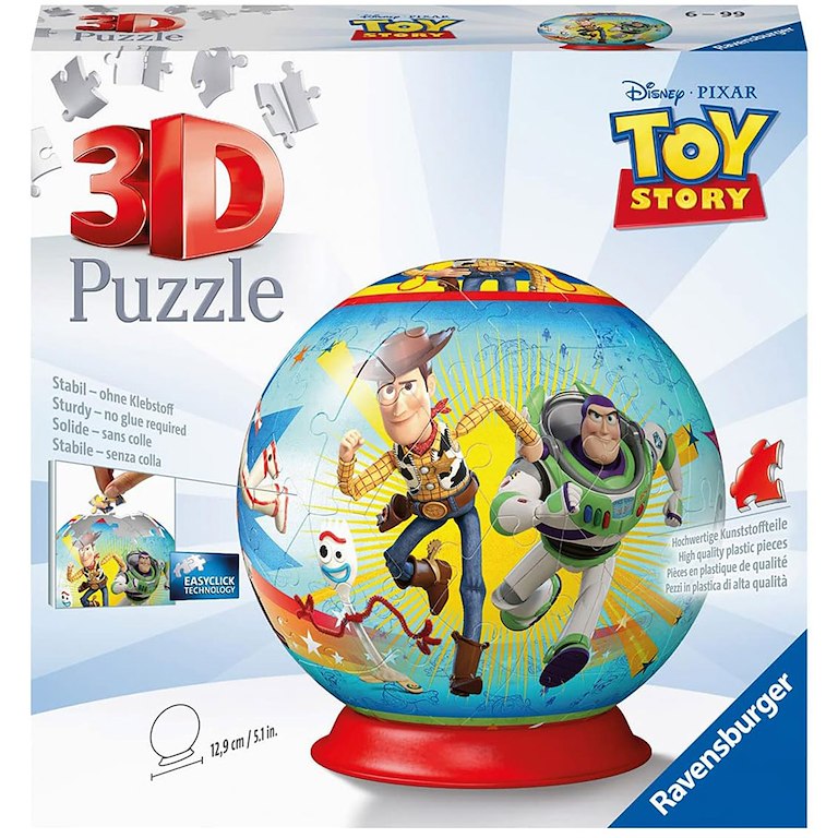 Ravensburger 3D puzzle (slagalice) – 73pcs Toy Story ra11847