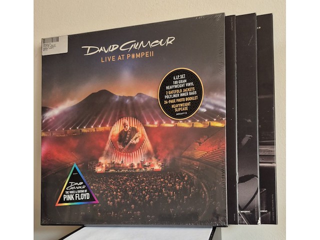 David Gilmour - Live At Pompeii  4LP Box Set