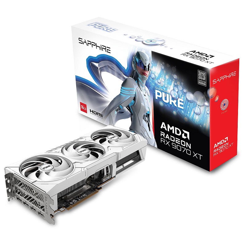 Sapphire PURE RX 9070 XT 16GB 11348-02-20G